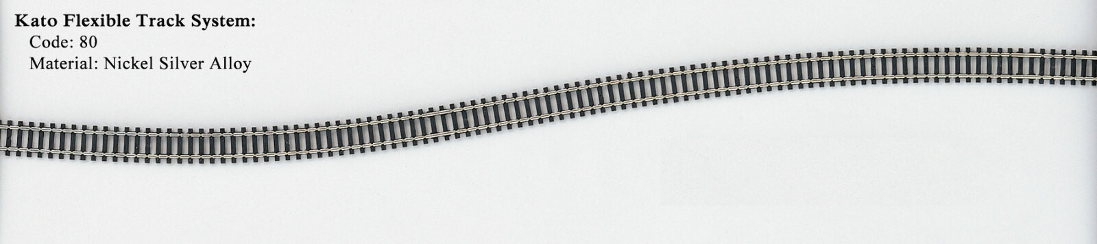 Kato USA 21-000 N Scale 808mm (31 13/16") Flexible Track Box of 10 ...