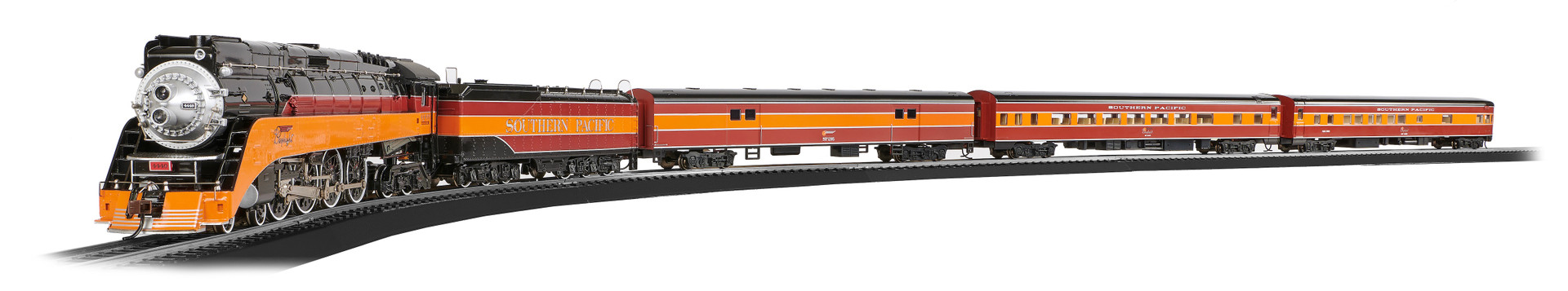 Bachmann 00776 HO Scale Southern Pacific Daylight Special Set - Crazy ...