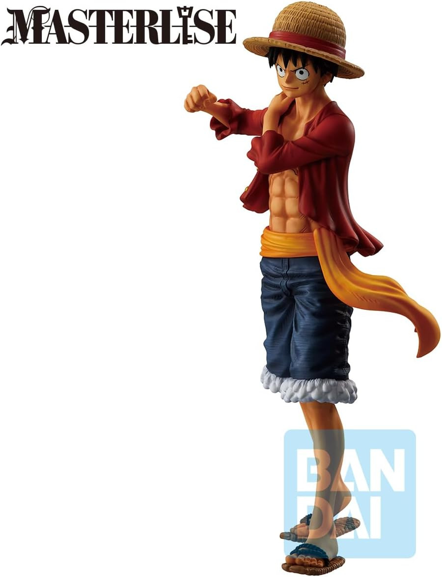 Bandai 67025 1:8 One Piece Monkey D. Luffy Gear 1 Masterlise Ichibansho ...
