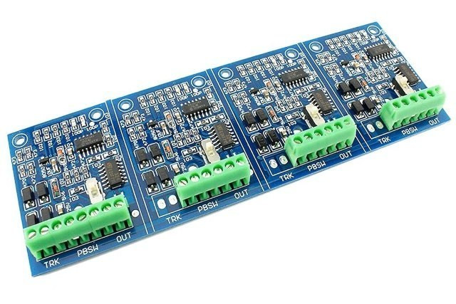 DCC Concepts AD4 4WAY ACCESSORY DECODER - Crazy Model Trains