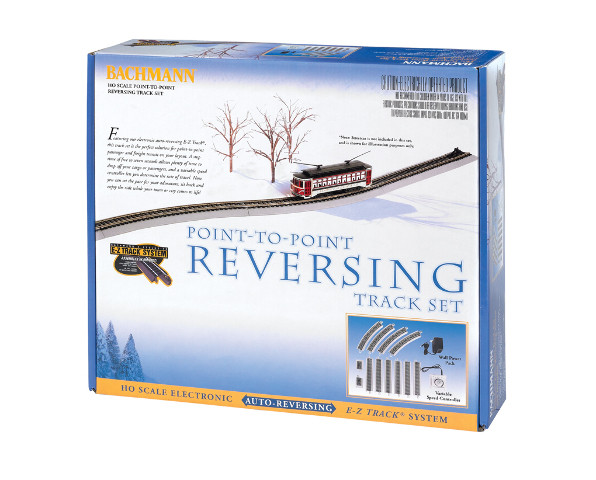 Bachmann 44547 HO Scale Nickel Silver E-Z Track Reversing System ...