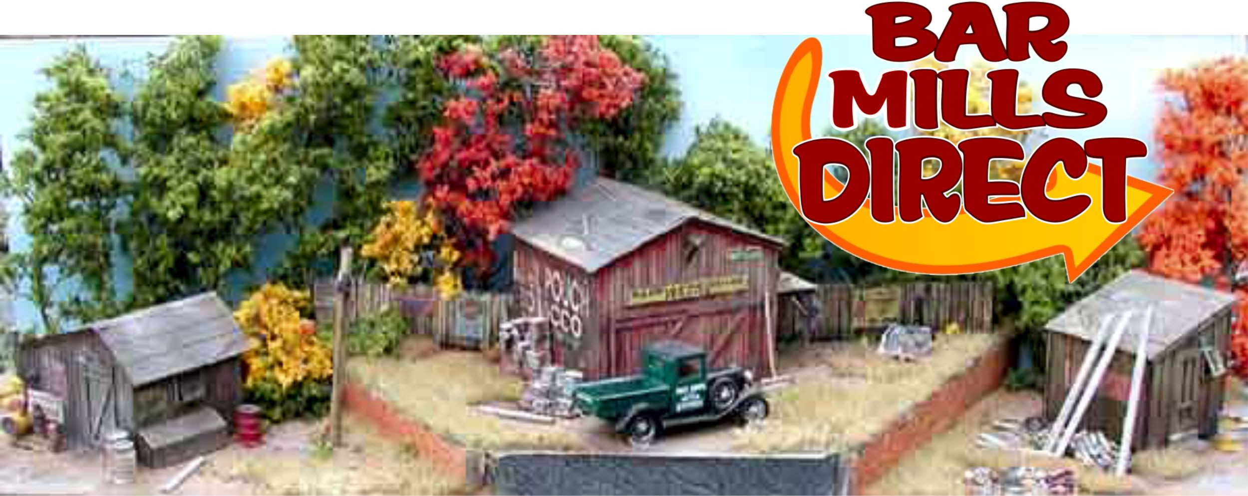 Bar Mills Models 0991 N Scale Shack Pack (Kit) - Crazy Model Trains