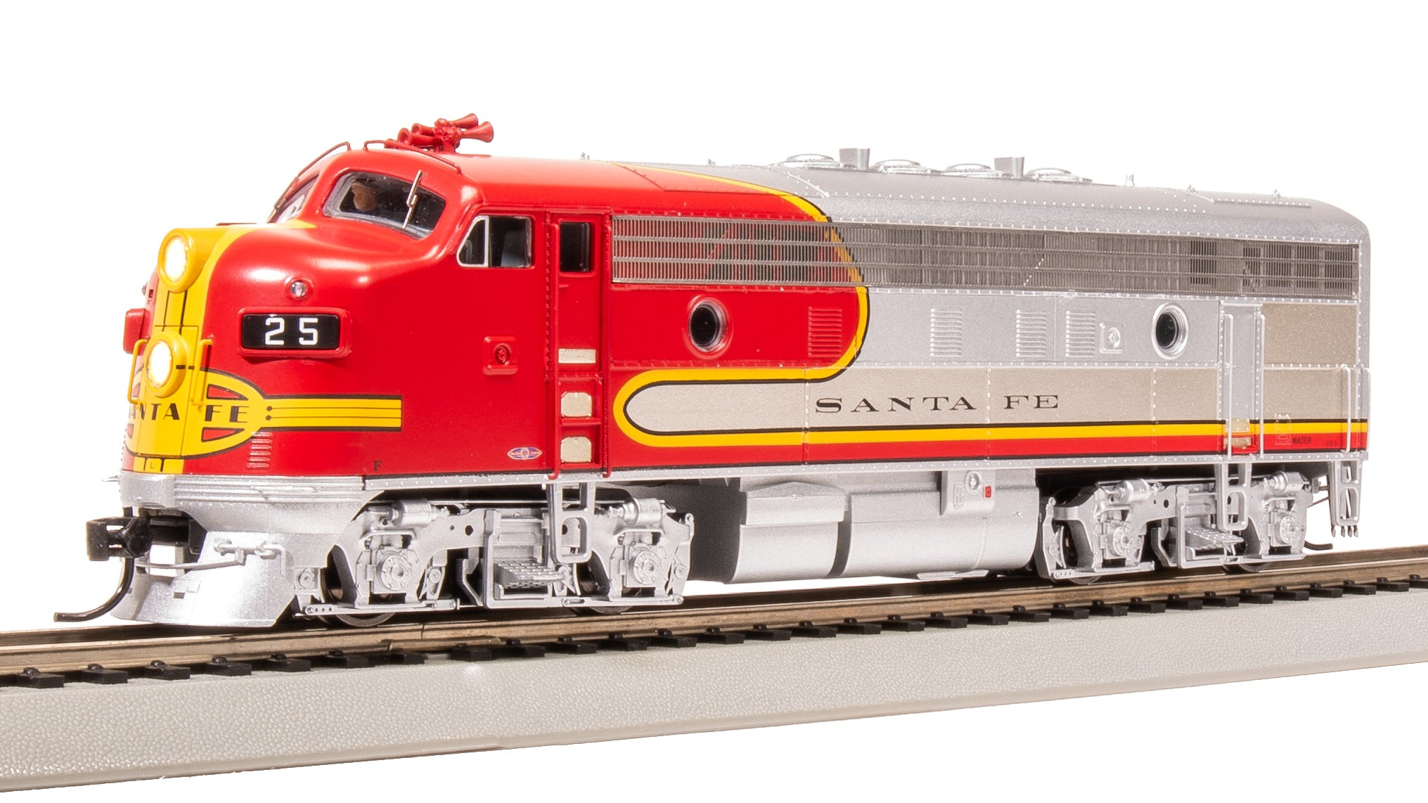 Broadway Limited 8167 HO Scale ATSF EMD F3A Warbonnet Scheme ...