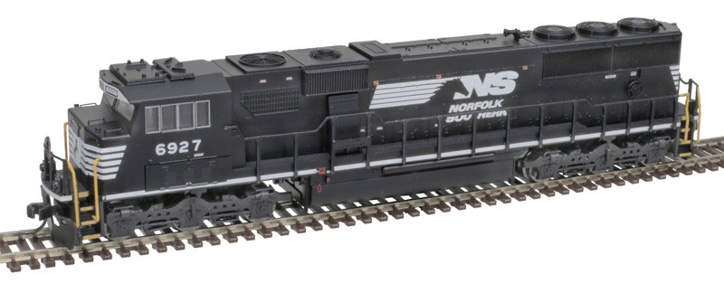 Atlas 40005242 N Scale Norfolk Southern SD60E Locomotive 6927 (DCC ...