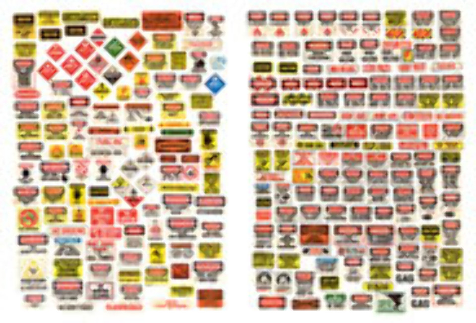 JL Innovative Design 696 N Scale Danger & Warning Signs - Crazy Model ...