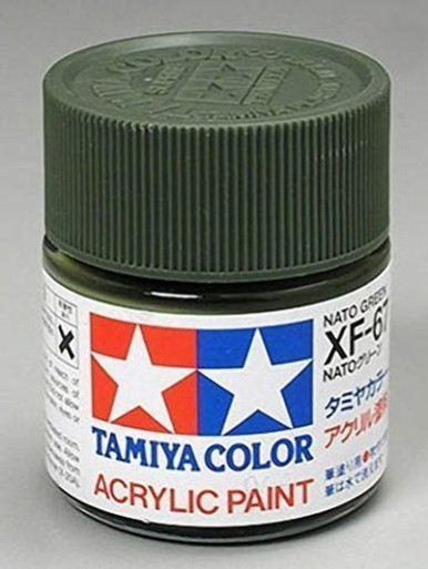 Tamiya 81367 XF-67 NATO GREEN - Crazy Model Trains