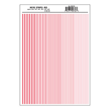 Woodland Scenics MG762 Stripes Red - Crazy Model Trains
