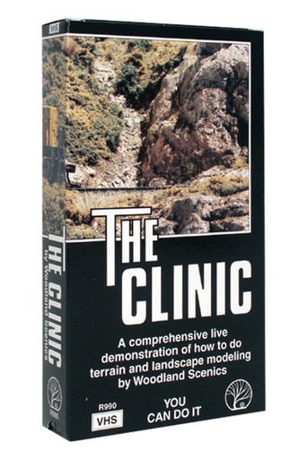Woodland Scenics R990 The Clinic (VHS) - Crazy Model Trains