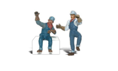 Woodland A2540 G Scale Earl & Eddie Engineer - Crazy Model Trains