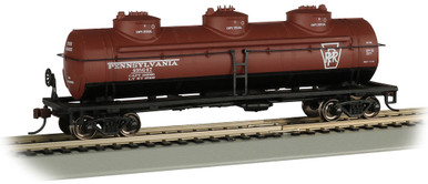 Bachmann 17108 HO Scale Pennsylvania 40' Three Dome Tank Car #498647 ...