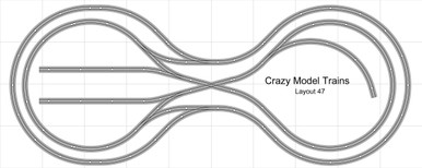 Bachmann E-Z Track Train Layout #047D Train Set HO Scale 4' X 10' DCC ...
