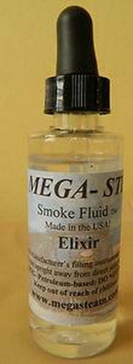 JT's Mega-Steam 114 Elixir Smoke Fluid 2 oz. Bottle - Crazy Model Trains