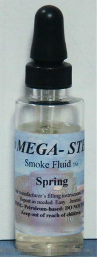JT's Mega-Steam 140 Spring Smoke Fluid 2 oz. Bottle - Crazy Model Trains