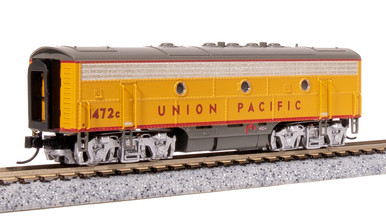 Broadway Limited 7784 N Scale UP EMD F7B Yellow & Gray Diesel ...