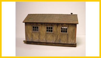 Rslaserkits 1020B O Scale Logging Skid Shacks (Wood Kit) - Crazy Model ...
