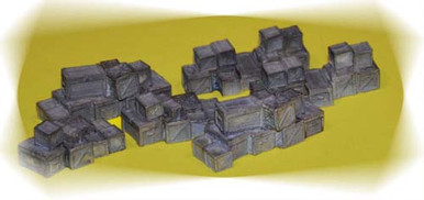Bar Mills Models 2009 HO Scale Wooden Crate Stacks - Crazy Model Trains