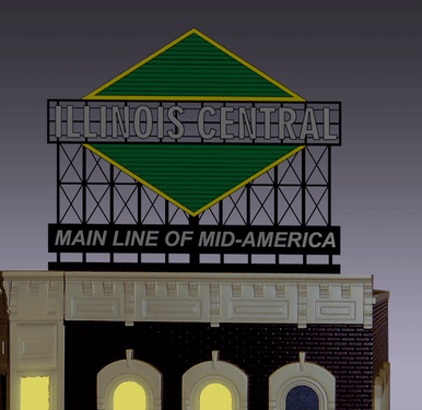 Miller Engineering 44-3052 N/HO Scale Small Illinois Central - Crazy ...