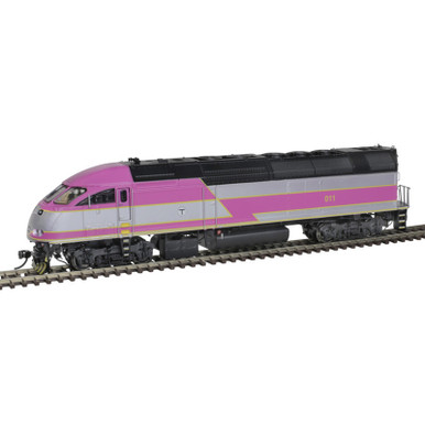 Atlas 10004151 HO Scale MBTA MP-36 Silver Diesel Locomotive #010 ...