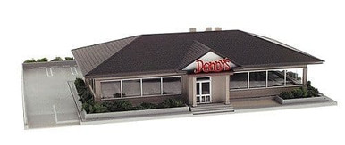 Kato 23-407 N Scale Denny s Restaurant - Crazy Model Trains