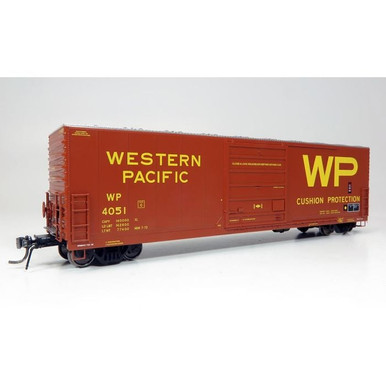 Rapido 139007A HO Scale Western Pacific Evans X72A Box Car Single Car ...