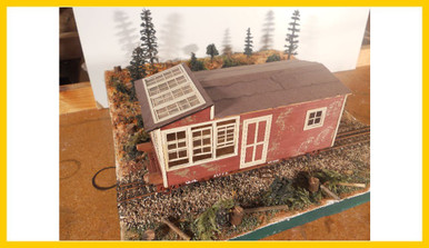 RS Laser 1018B O Scale Logging Saw Filer Shack (Wood Kit) - Crazy Model ...