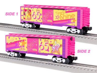 Lionel 2428440 O Scale Barbie 65th Anniversary 1970s Boxcar - Crazy ...