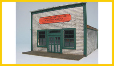 RS Laser 3030 N Scale Main Street Store (Kit) - Crazy Model Trains