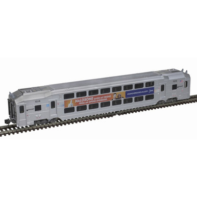 Atlas 50006836 N Scale NJ TRANSIT Master Multi-Level Trailer 7513 ...