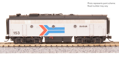 Broadway Limited 9276 N Scale F7 B-Unit Amtrak #154 DC Stealth Diesel New - Crazy Model Trains