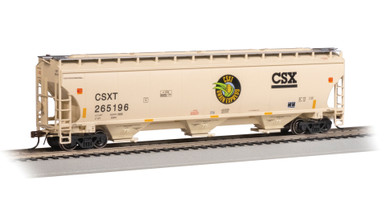 Bachmann 70635 HO Scale CSX Trinity Railcar 5161 Covered Hopper 265196 ...