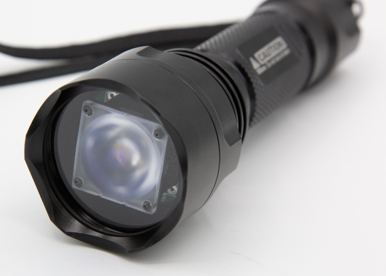 High flux 385nm UV inspection flashlight kit - CRIME SCENE TOOLS