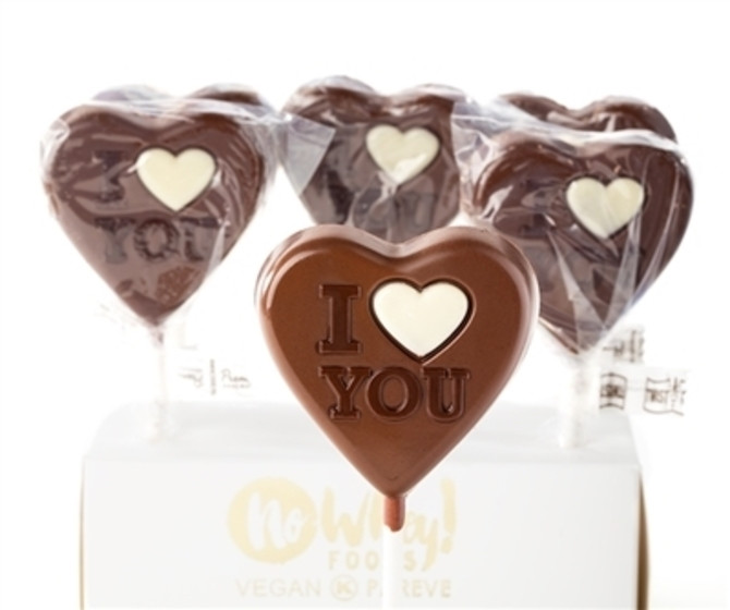 "I Love You" Milkless Bar - No Whey Chocolate