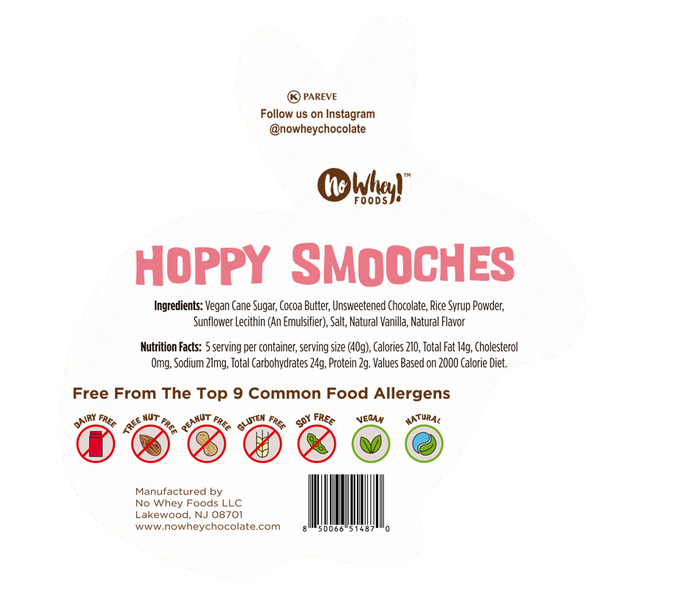 Hoppy Smooches (NEW) - No Whey Chocolate