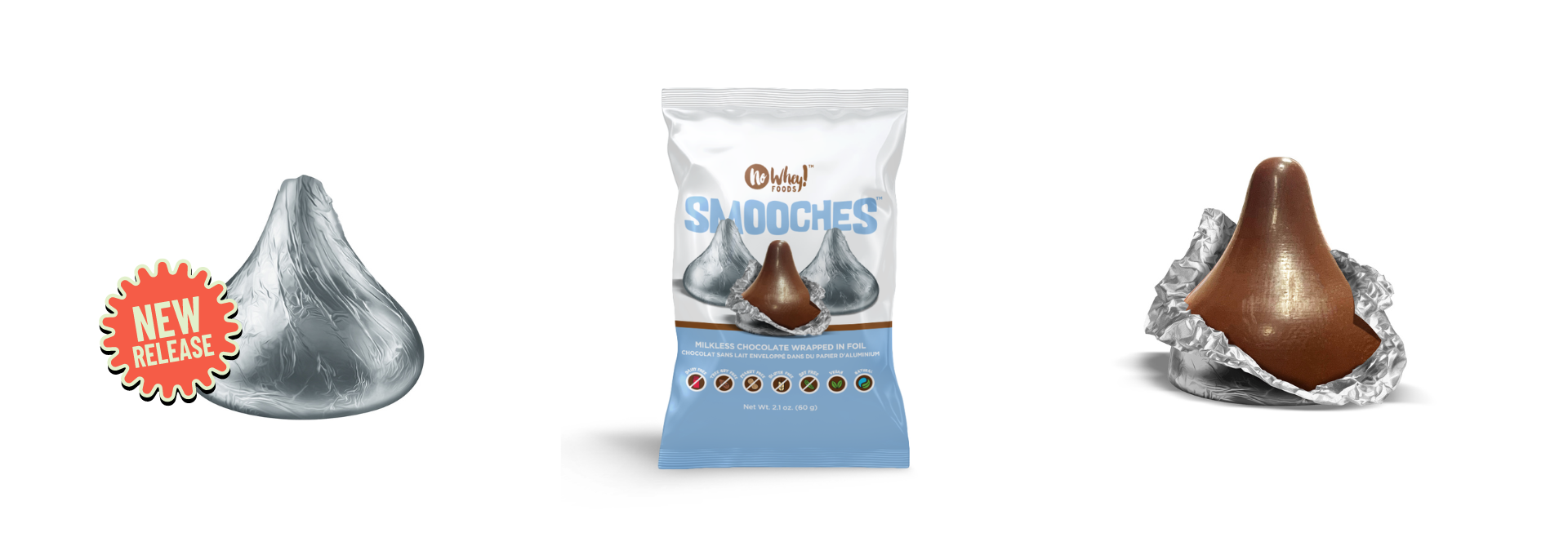 New and Improved SMOOCHES - No Whey Chocolate