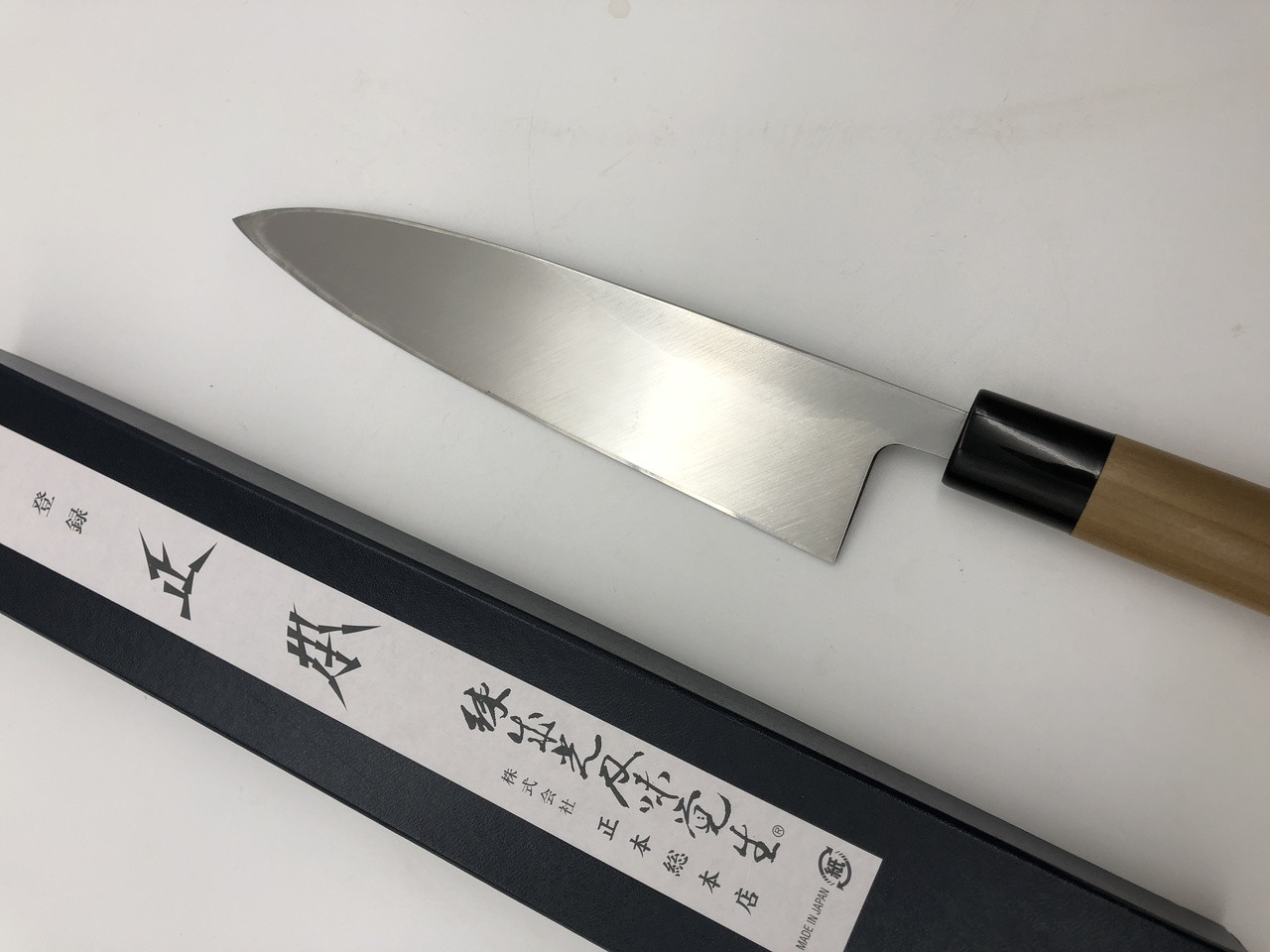 Masamoto KS Mioroshi Deba 210mm old stock NOS - Japanese Natural Stones