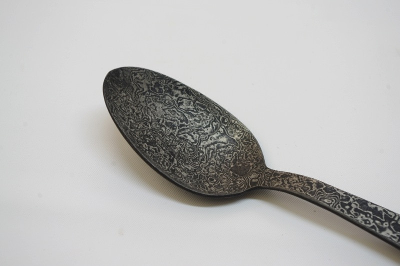 Buy Damascus Mokume Tasting Spoon | Buy | Services EU | JNS Slibe ...