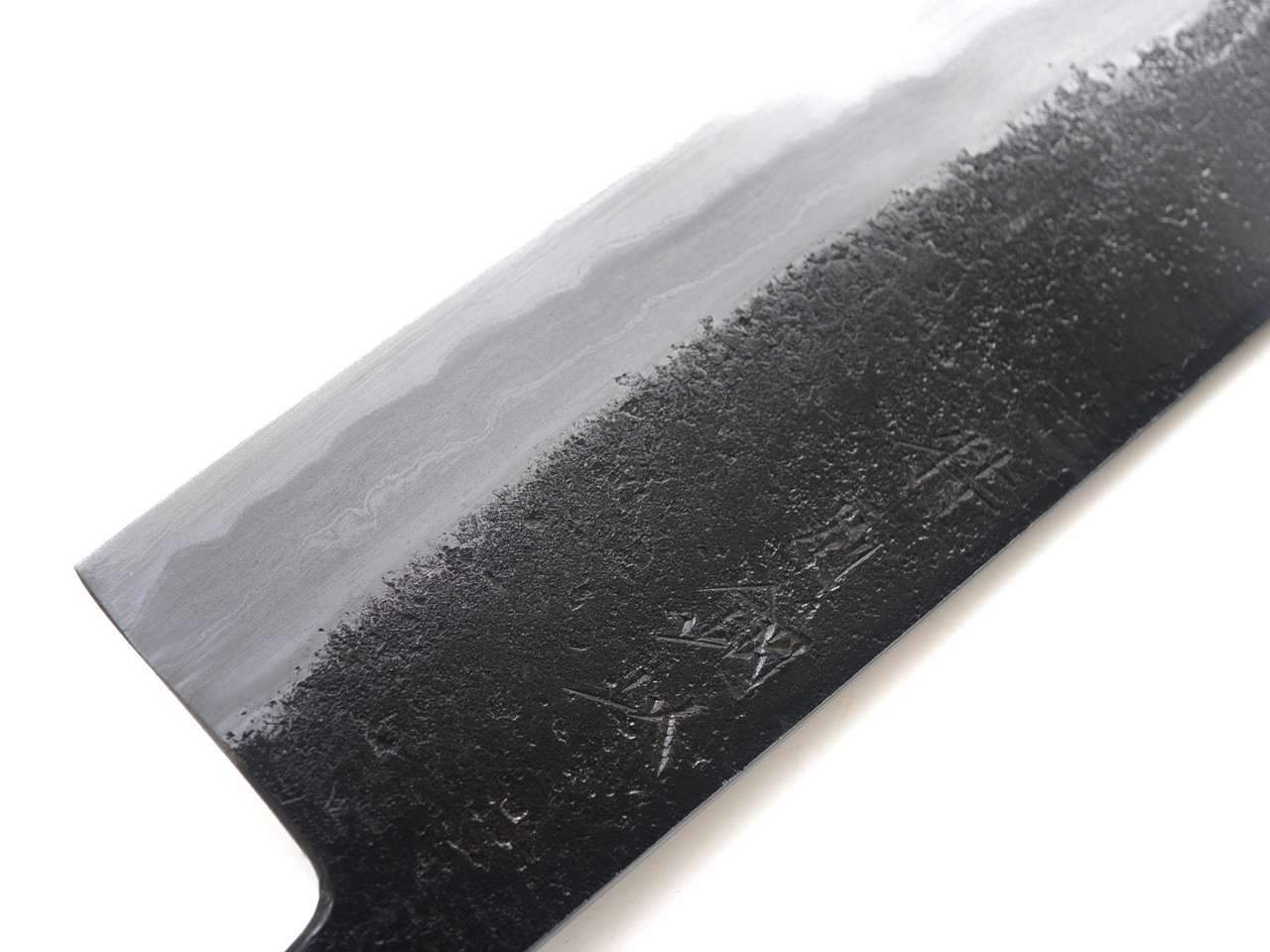 Munetoshi Kurouchi Gyuto 240mm Bloomery Iron - Japanese Natural Stones