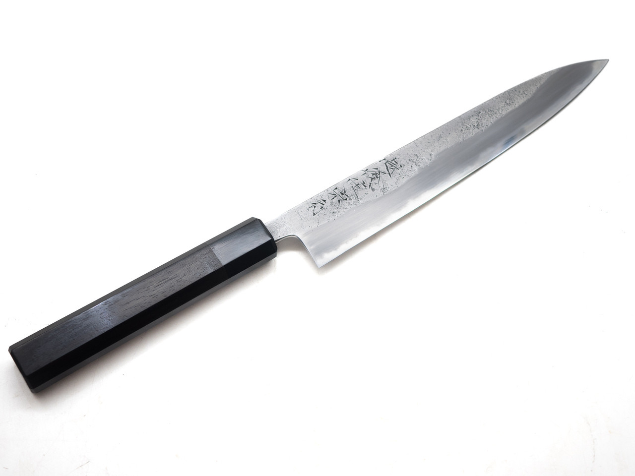 Munetoshi Kurouchi Sujihiki 210mm Uchigomori nr 2 - Japanese Natural Stones