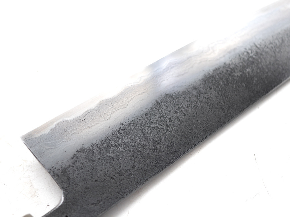 Munetoshi Kurouchi Gyuto 240mm Bloomery Iron 11 - Japanese Natural Stones