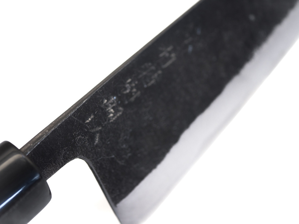 Unpolished Munetoshi Kurouchi Bunka 180mm Bloomery Iron - Japanese ...