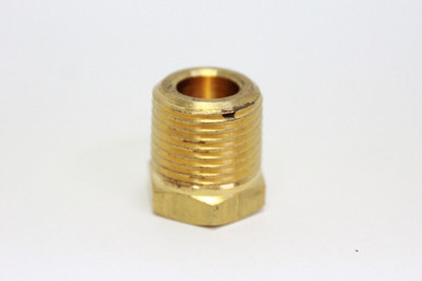 PIPE PLUG, HX HD BRASS 3/8" NPT
