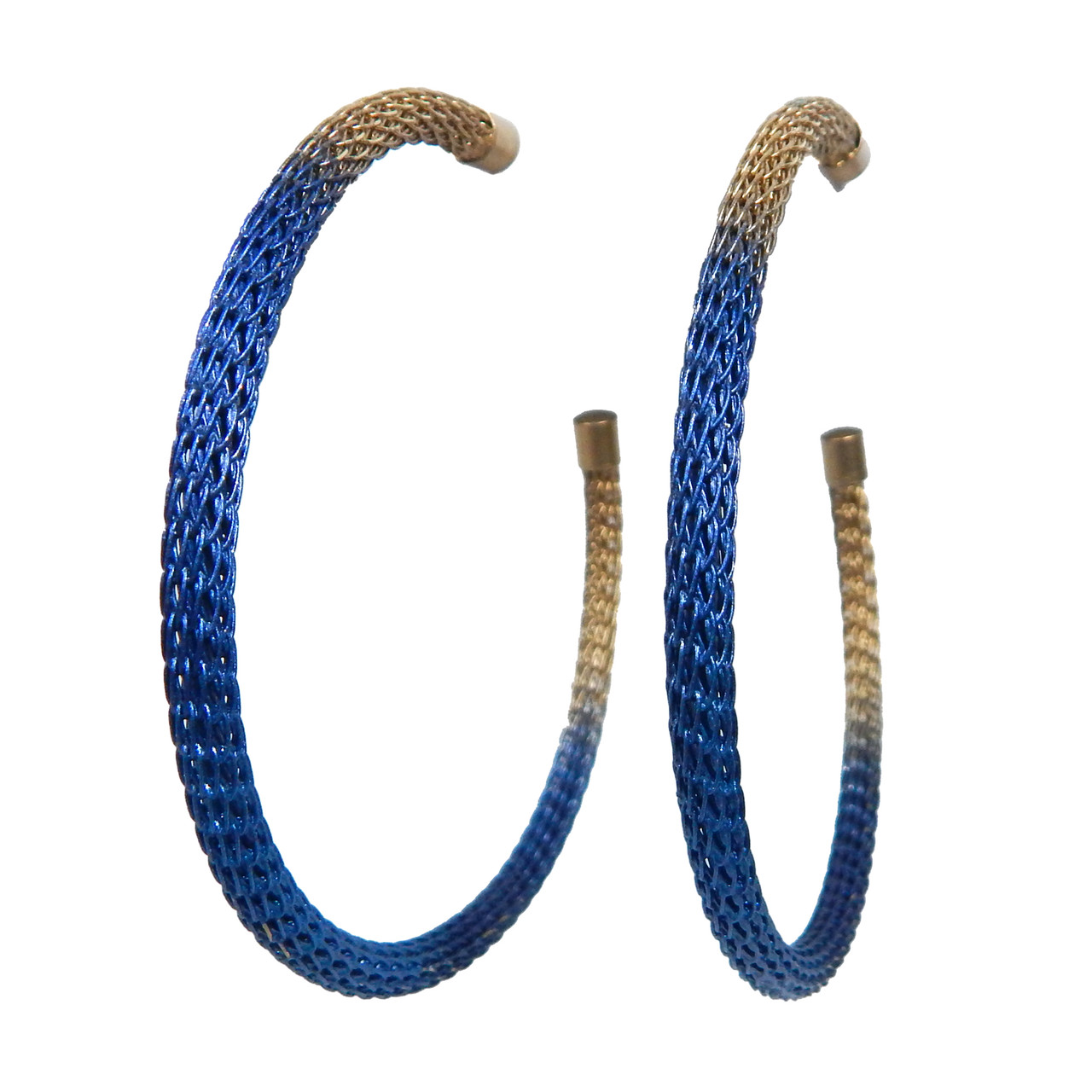 Grand Viking Knit Hoop Earrings - ShopSarahCavender.com