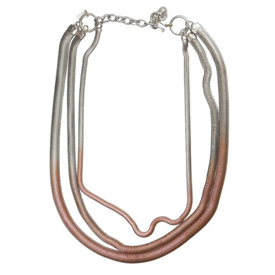 Delicate Triple Strand Fern Necklace - ShopSarahCavender.com