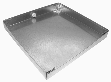 32 x 36 Drain Pan / No Drain - Manufactured Duct and Supply Inc.