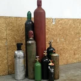 Nitrogen A 40 cf- TANK ONLY - Manufactured Duct and Supply Inc.