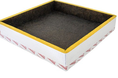 T-BAR BOX 48"x24"x4" - 1" BLACK BOARD - Manufactured Duct and Supply Inc.