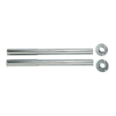 Fressh Telescopic Pipe Shrouds (Pair) for Bath Taps in Chrome 352861