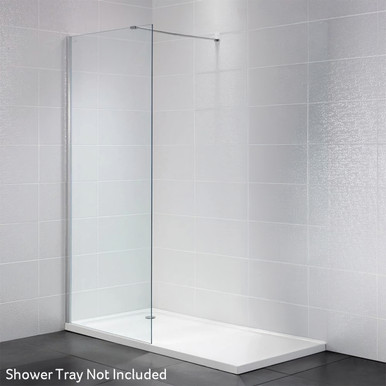 April Identiti2 Wet Room Panel 900mm including Support Bracket