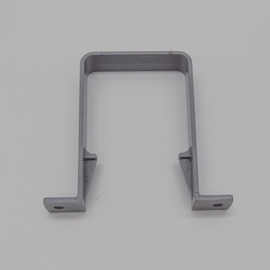 Polypipe Rainwater 65mm Square Pipe Bracket in Grey RS226G