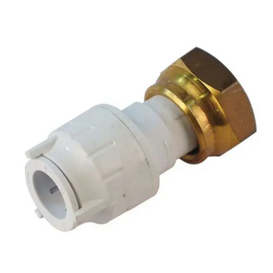 Polypipe Polyfit Straight Tap Connector 15mm x 3/4" FIT71534